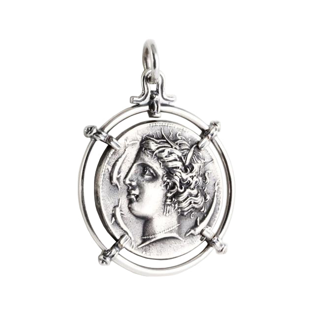 Arethousa Medallion | Handmade Greek Jewelry | Melikos
