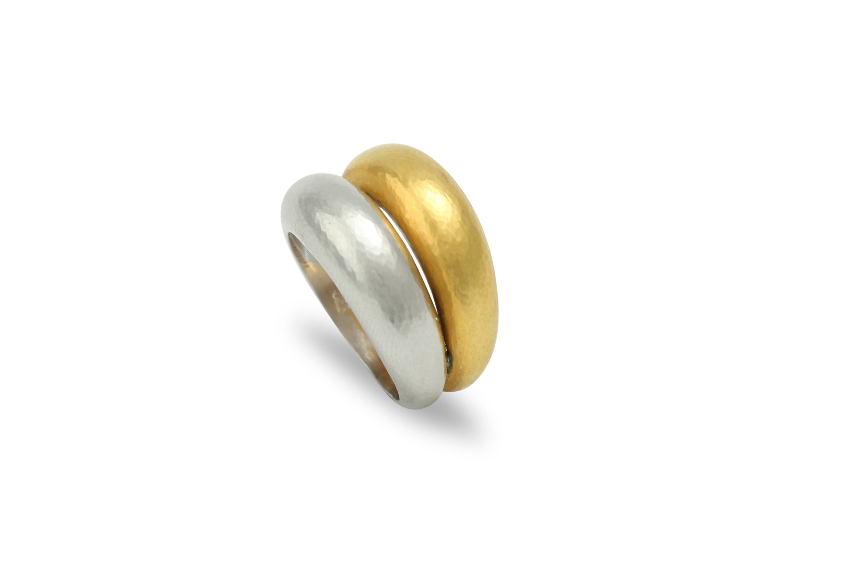 Helios & Selene Gold Ring | Handmade Greek Jewelry | Melikos