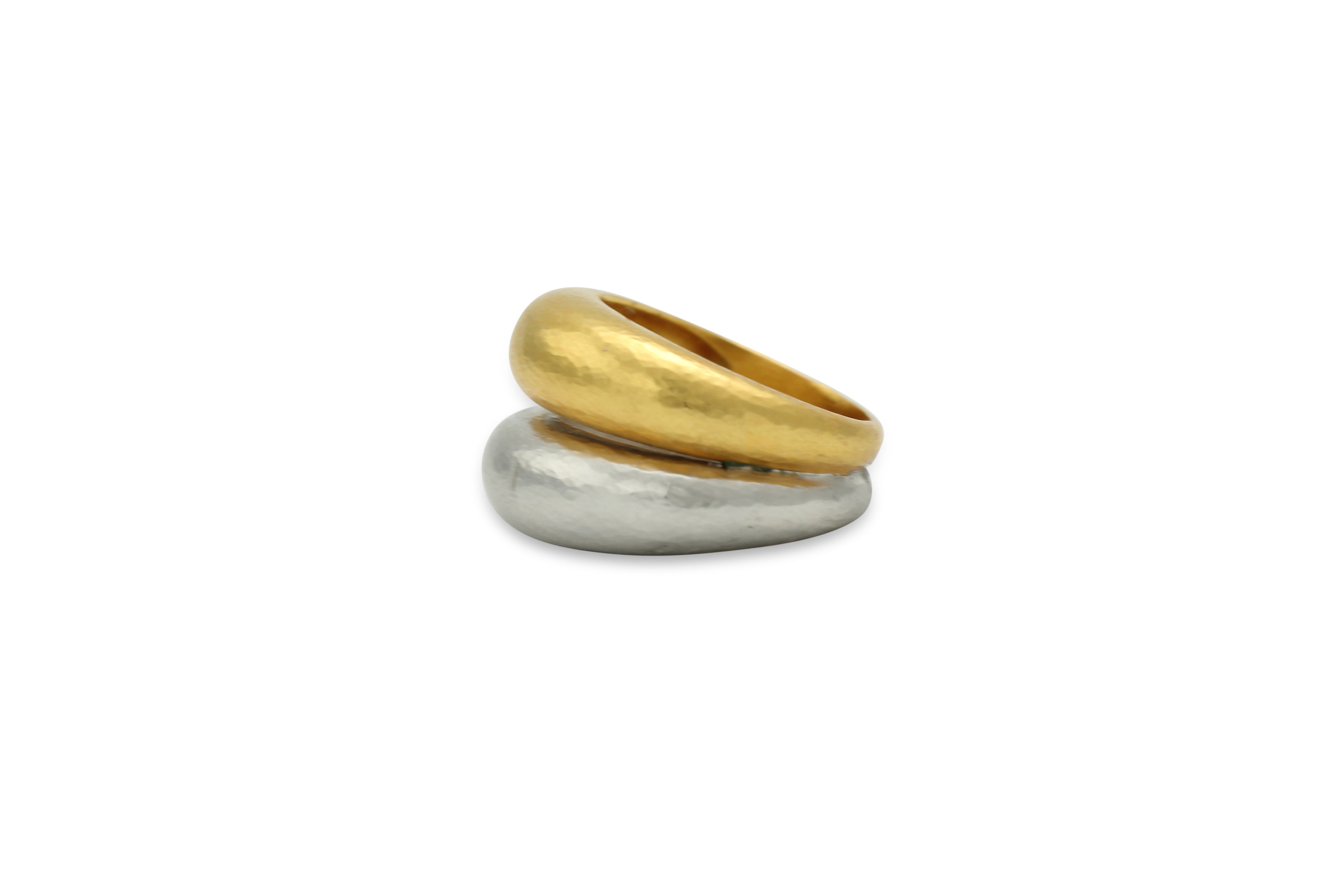Helios & Selene Gold Ring | Handmade Greek Jewelry | Melikos
