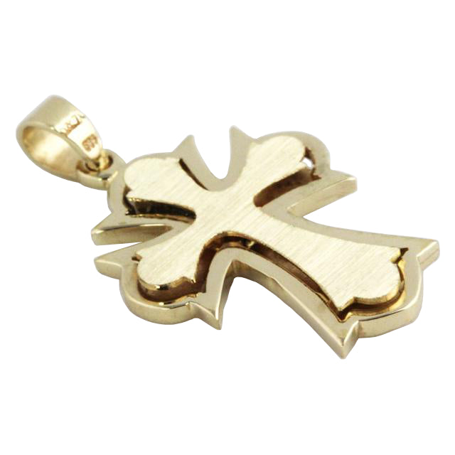 Hebrews 11:1 Orthodox Cross | Handmade Greek Jewelry – Melikos