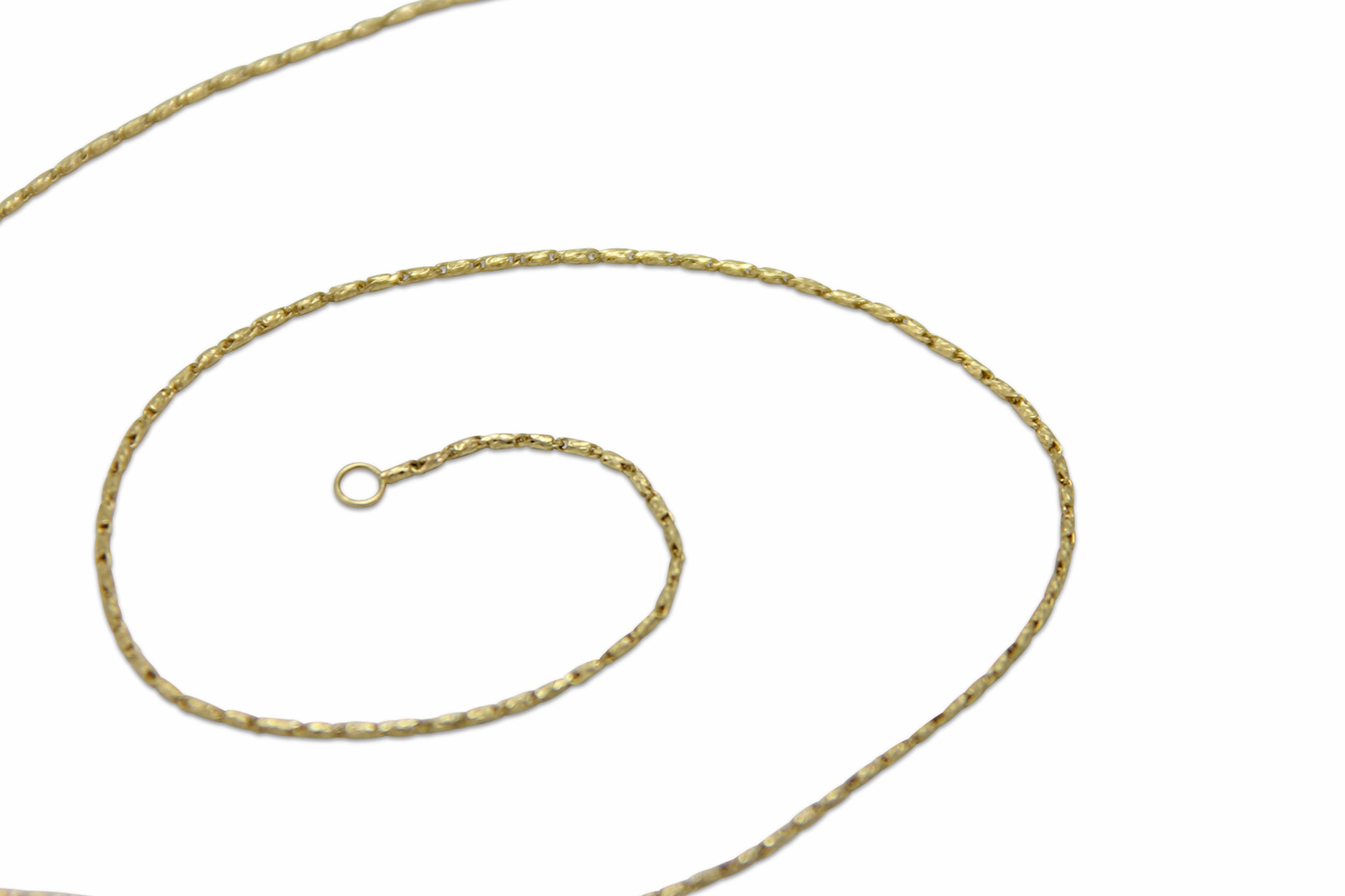 Raso Gold Chain | Handmade Greek Jewelry | Melikos